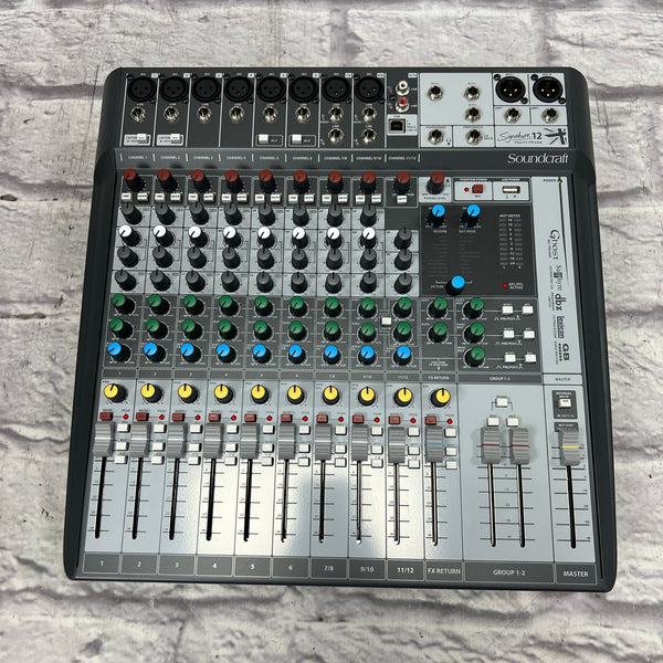Soundcraft Signature 12 Mixer - Evolution Music