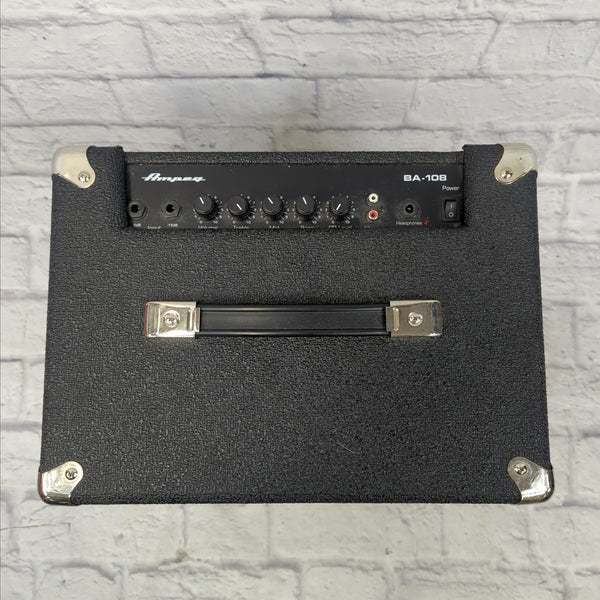 Ampeg BA 108 Bass Guitar Combo Amp - Evolution Music