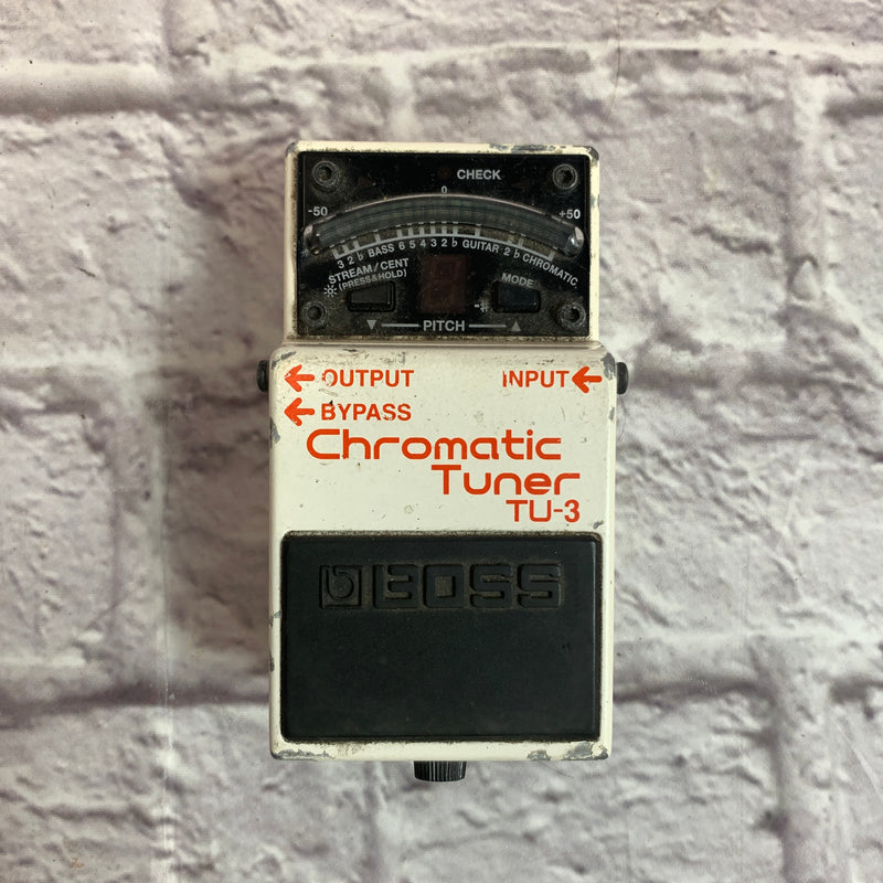 Boss TU-3 Tuner Pedal - Evolution Music