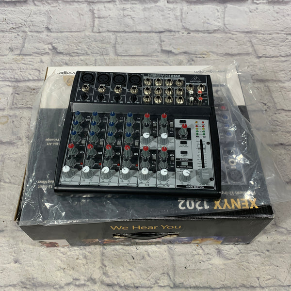 Behringer XENYX 1202 12 Input Mixer - Evolution Music