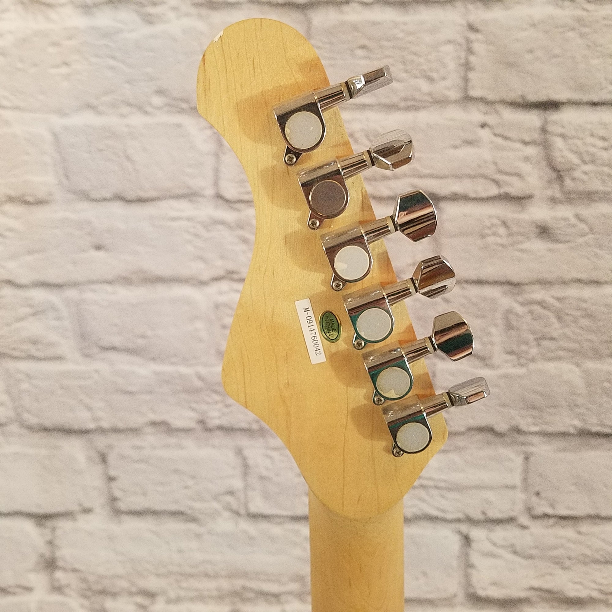 California Strat Style Electric Guitar - Blue - Evolution Music