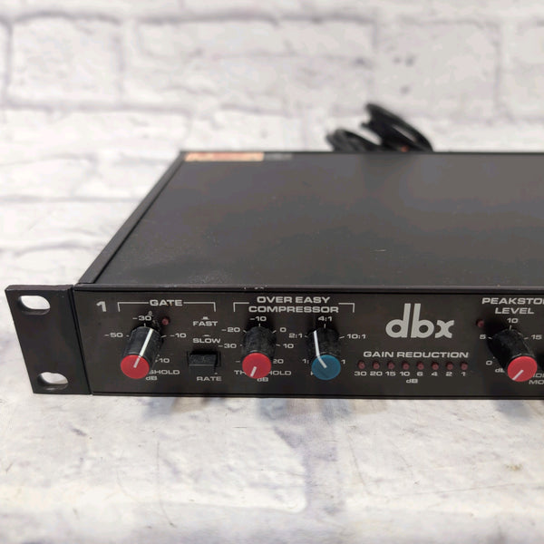 DBX 166 2-Channel Stereo Compressor Limiter - Evolution Music