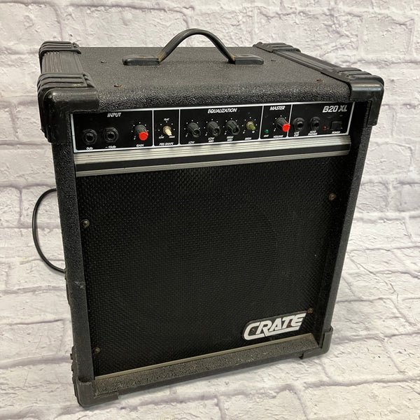 Crate B20 XL Bass Guitar Combo Amp - Evolution Music