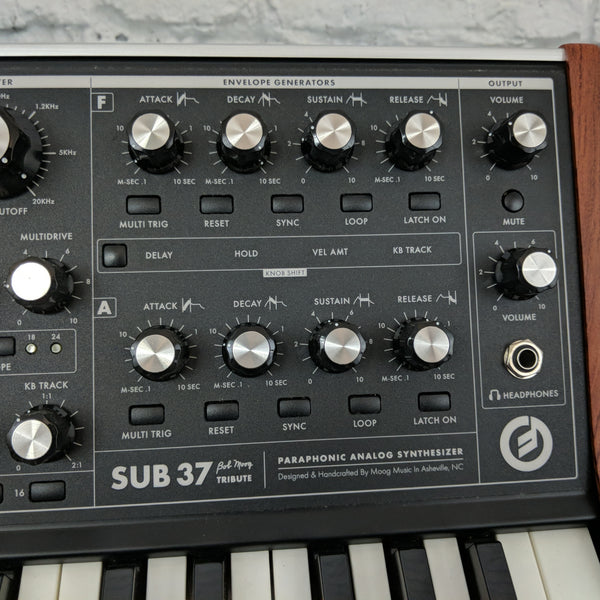 Moog Sub 37 Tribute Edition Analog Synthesizer w/Bag - Evolution Music