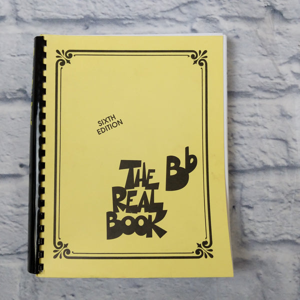 Hal Leonard The Bb Real Book - Volume 1 Sixth Edition - Evolution Music