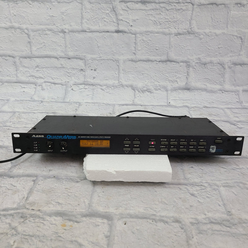 Alesis QuadraVerb 20K Bandwidth Simultaneous Digital Effects Rack Unit ...