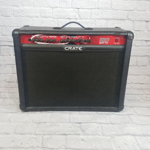 Crate FXT120 2x12 Combo Guitar Amp w/ FX - Evolution Music