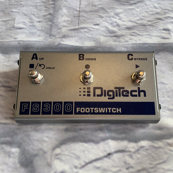 Digitech FS300 3-Button Footswitch - Evolution Music