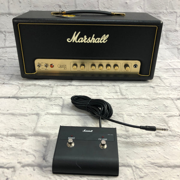 Marshall Origin 20 Tube Guitar Amp Head - Evolution Music