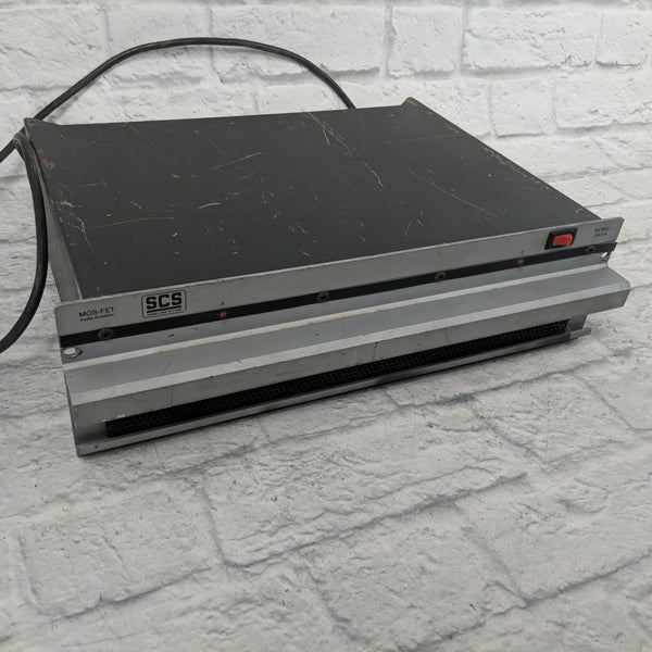 SCS 2600A Mos-Fet Audio Amplifier - Evolution Music