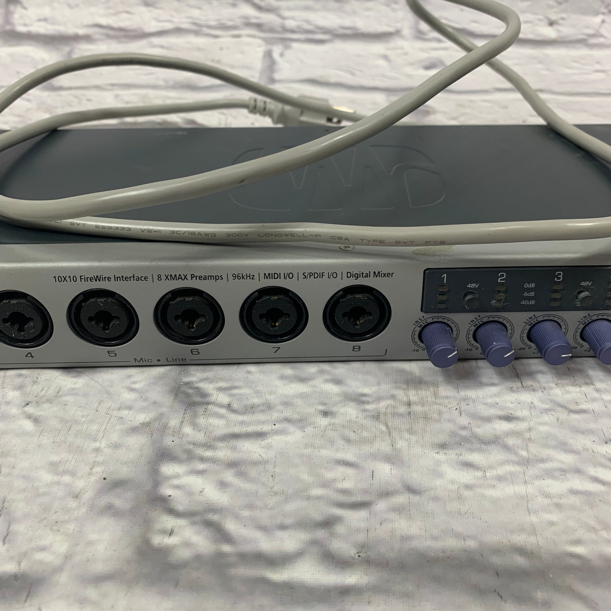 Presonus Firestudio Project 10x10 Firewire Interface - Evolution Music