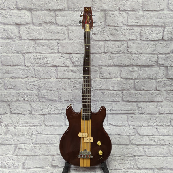 80s MIJ Vantage VS600B 4 String Witch Bass w/ Hard Case - Evolution Music