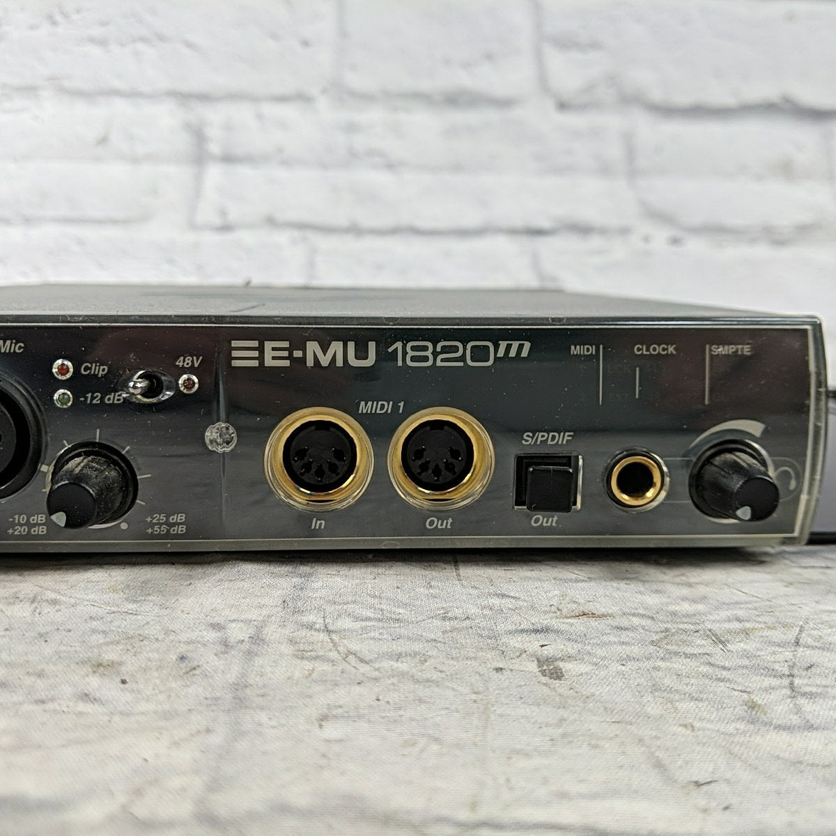 E-MU 1820M 7.1 Channels 24-bit 192KHz PCI Interface Sound Card ...