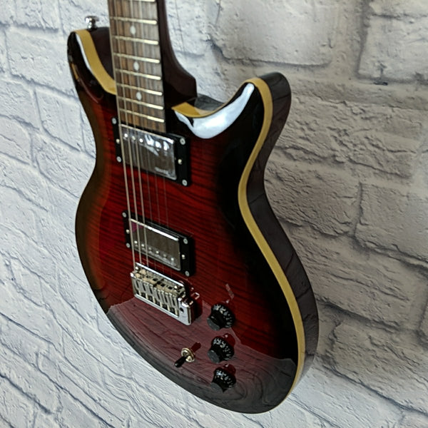 Hamer SATFW-DCB Dark Cherry Sunburst Archtop Double Cutaway - Evolution ...