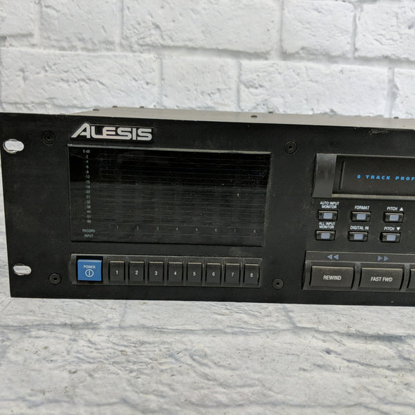 Alesis 8 track Professional ADAT Digital Audio Recorder - Evolution Music