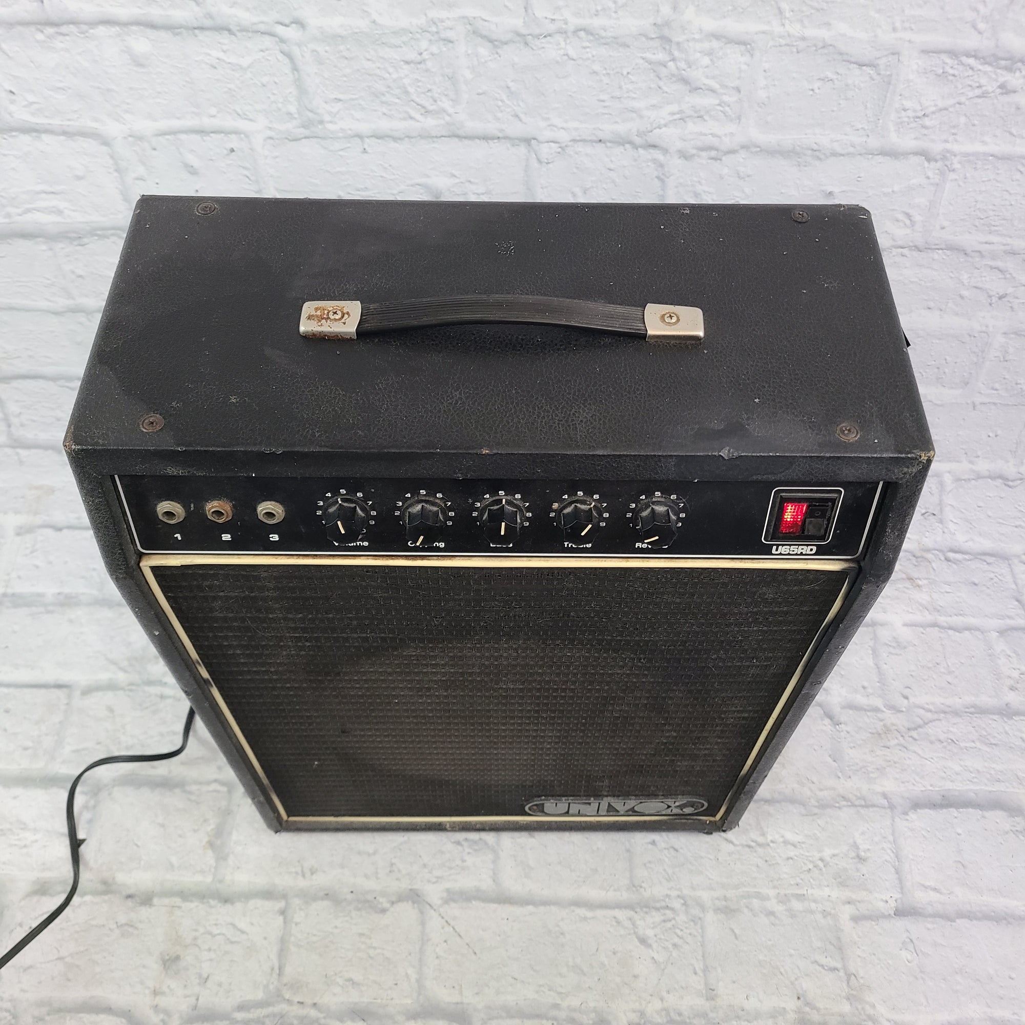 Vintage 1970's Univox U65RD Guitar Combo Amp - Evolution Music