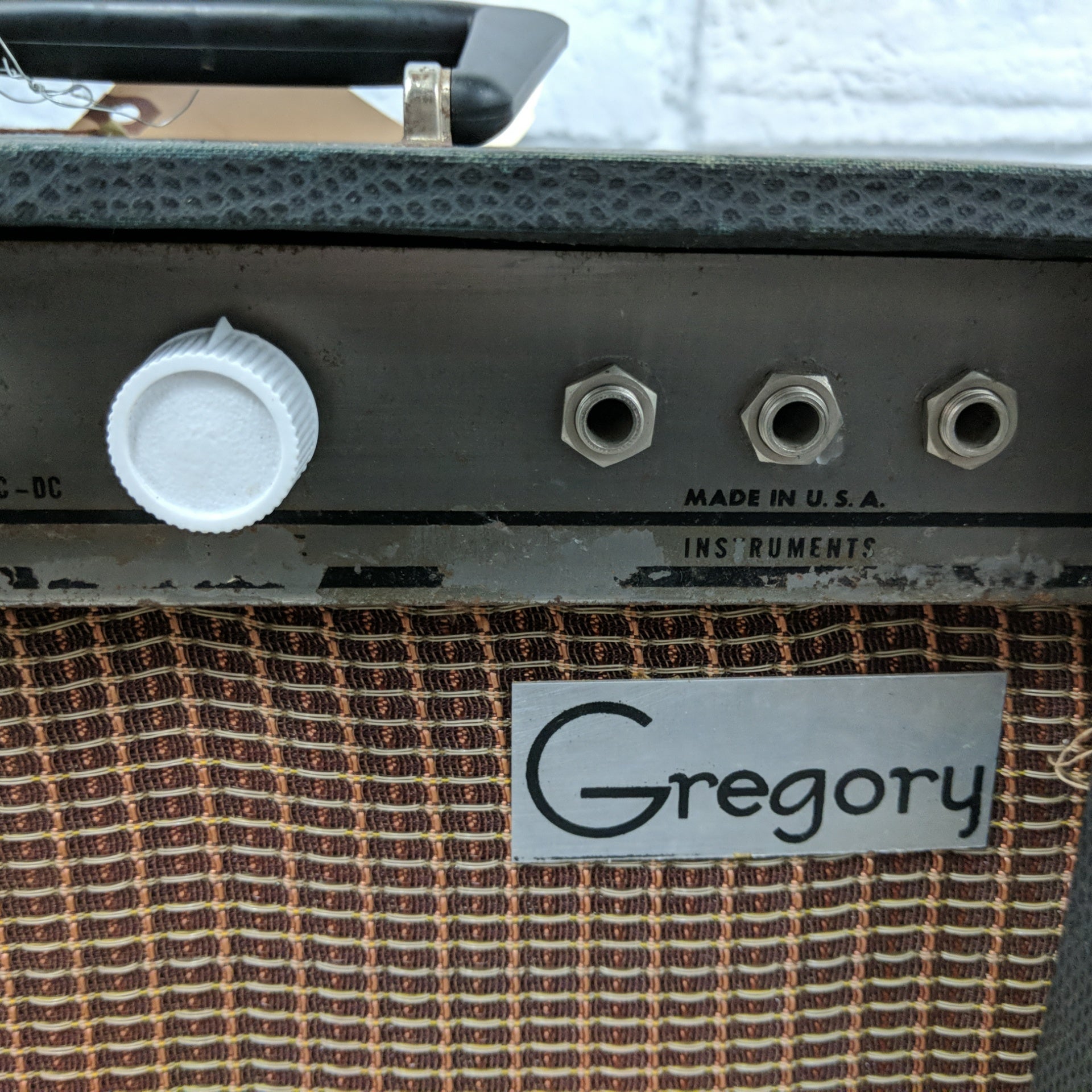 Vintage 1950s Gregory Mark I Tube Combo Amp - Evolution Music