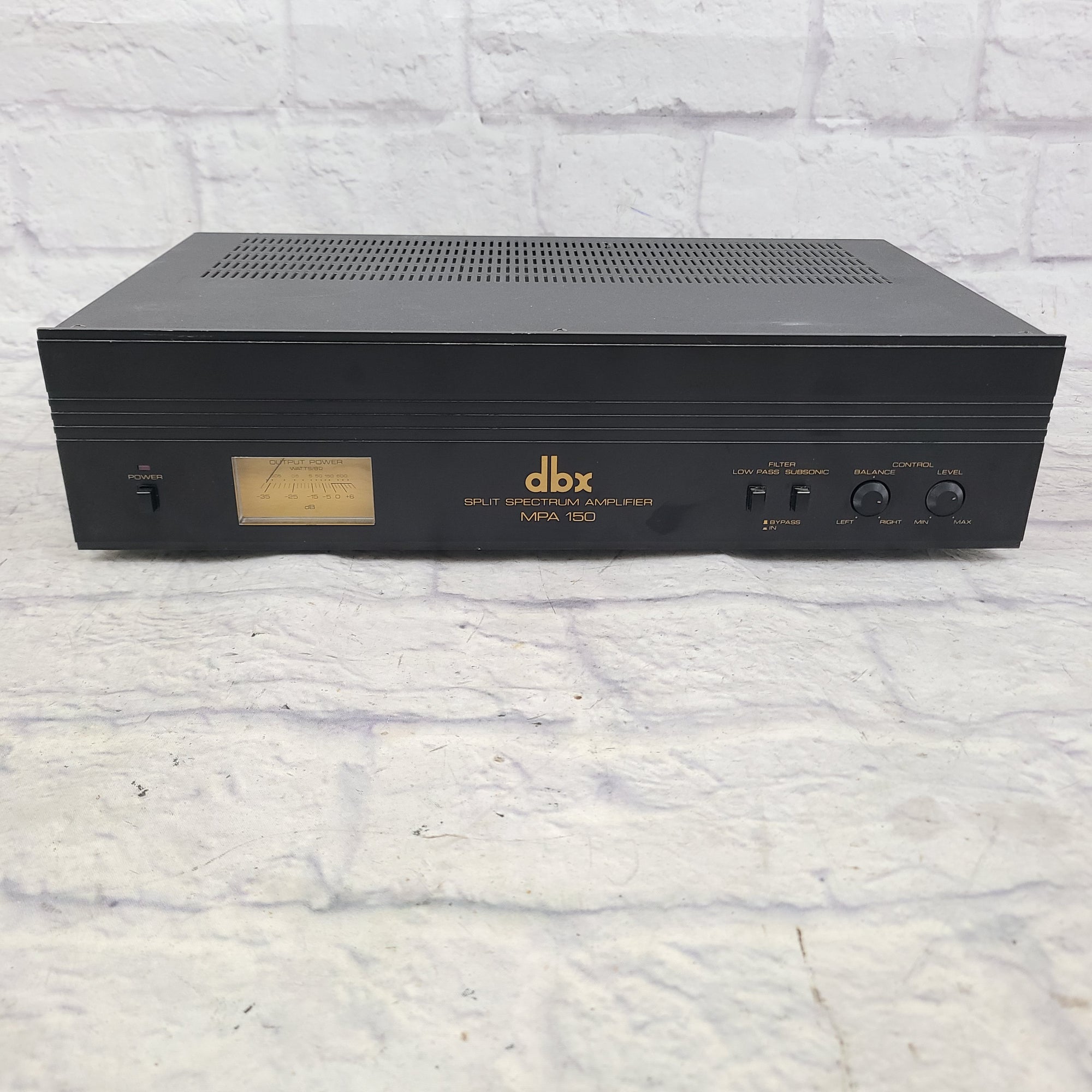 DBX MPA 150 Split Power Amp - Evolution Music