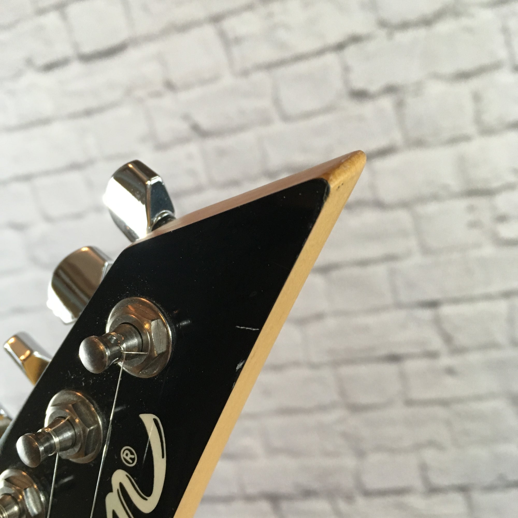 Jackson Rhodes V Black Electric Guitar - Evolution Music