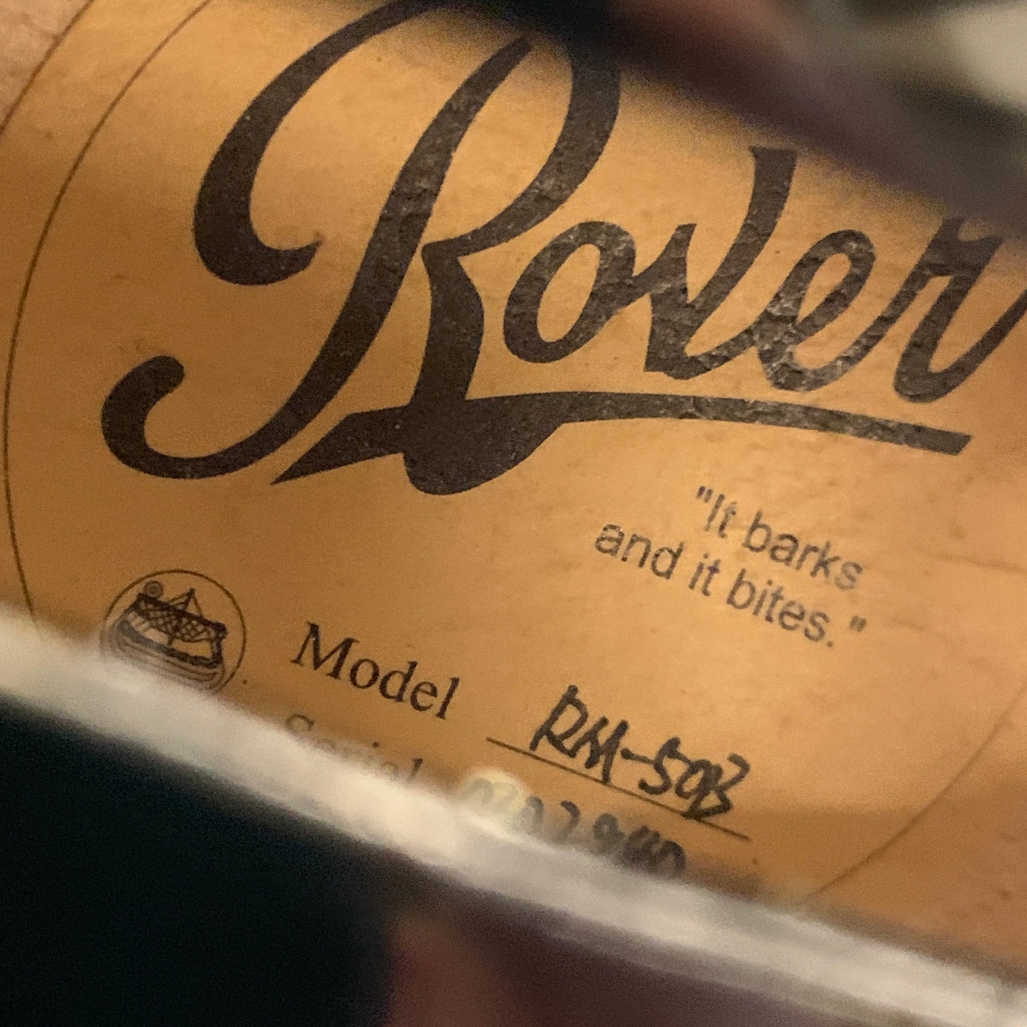 Rover RM-50B Deluxe Student A-Style Mandolin Black - Evolution Music