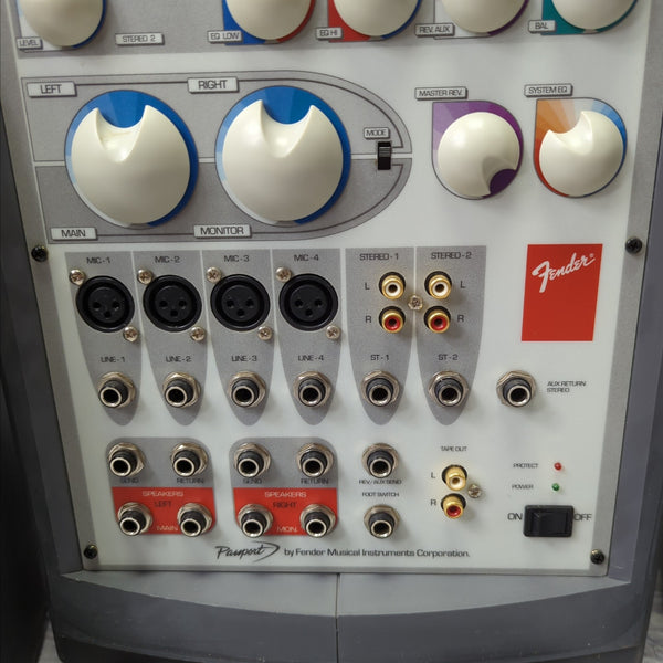 Fender Passport Portable PA 4 Channel 500 Watt - Evolution Music