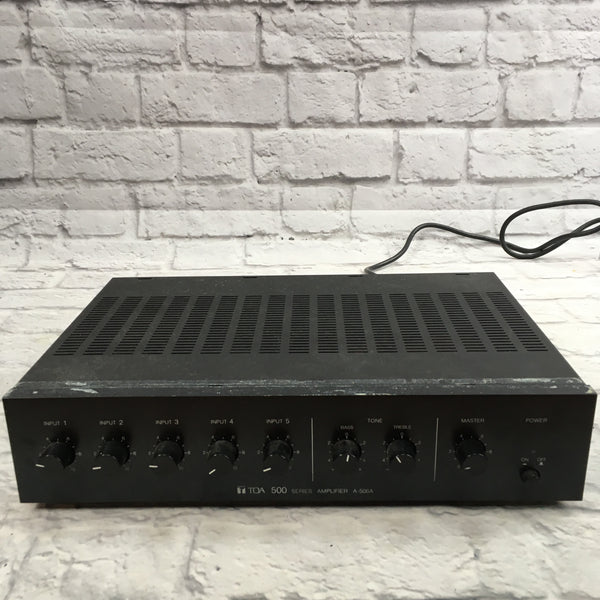 TOA A506A Powered 5 Channel Mixer - Evolution Music