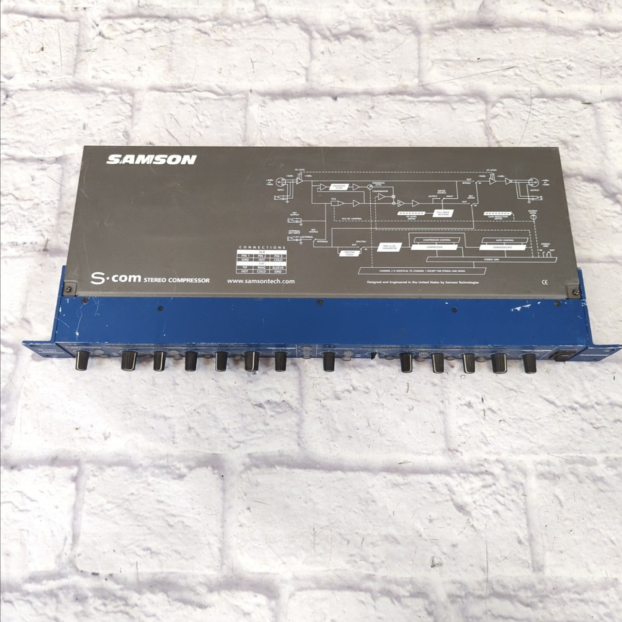 Samson S-Com Rack Compressor - Evolution Music