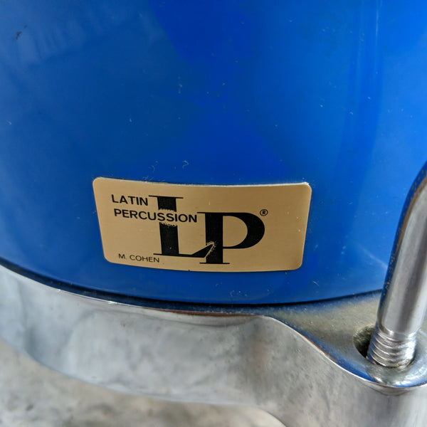 Vintage LP Latin Percussion Blue Bongos - Evolution Music