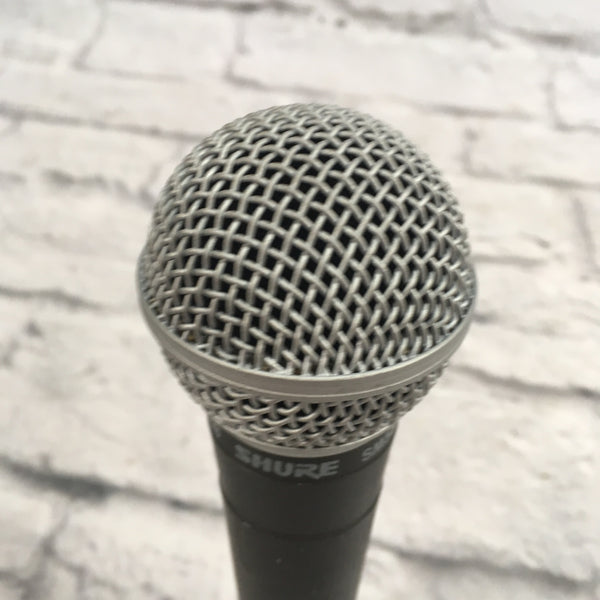 Shure SM58 Dynamic Microphone - worn handle - Evolution Music