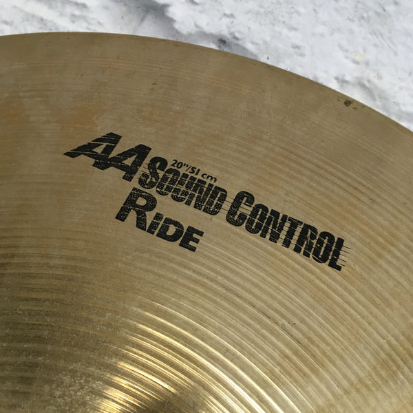Sabian 20 AA Sound Control Ride Cymbal - Evolution Music