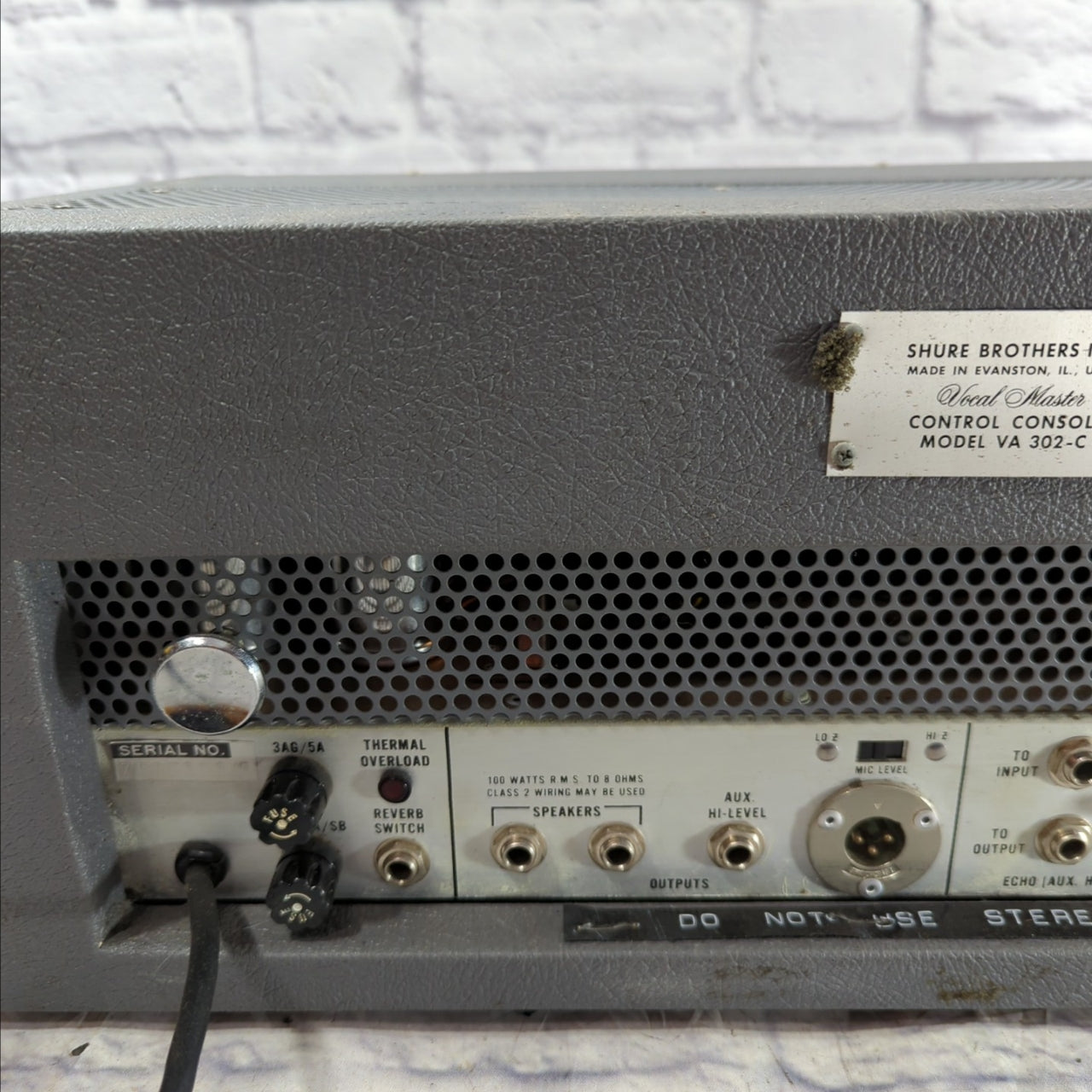 Shure Vocal Master VA 302-C Microphone Mixer - Evolution Music