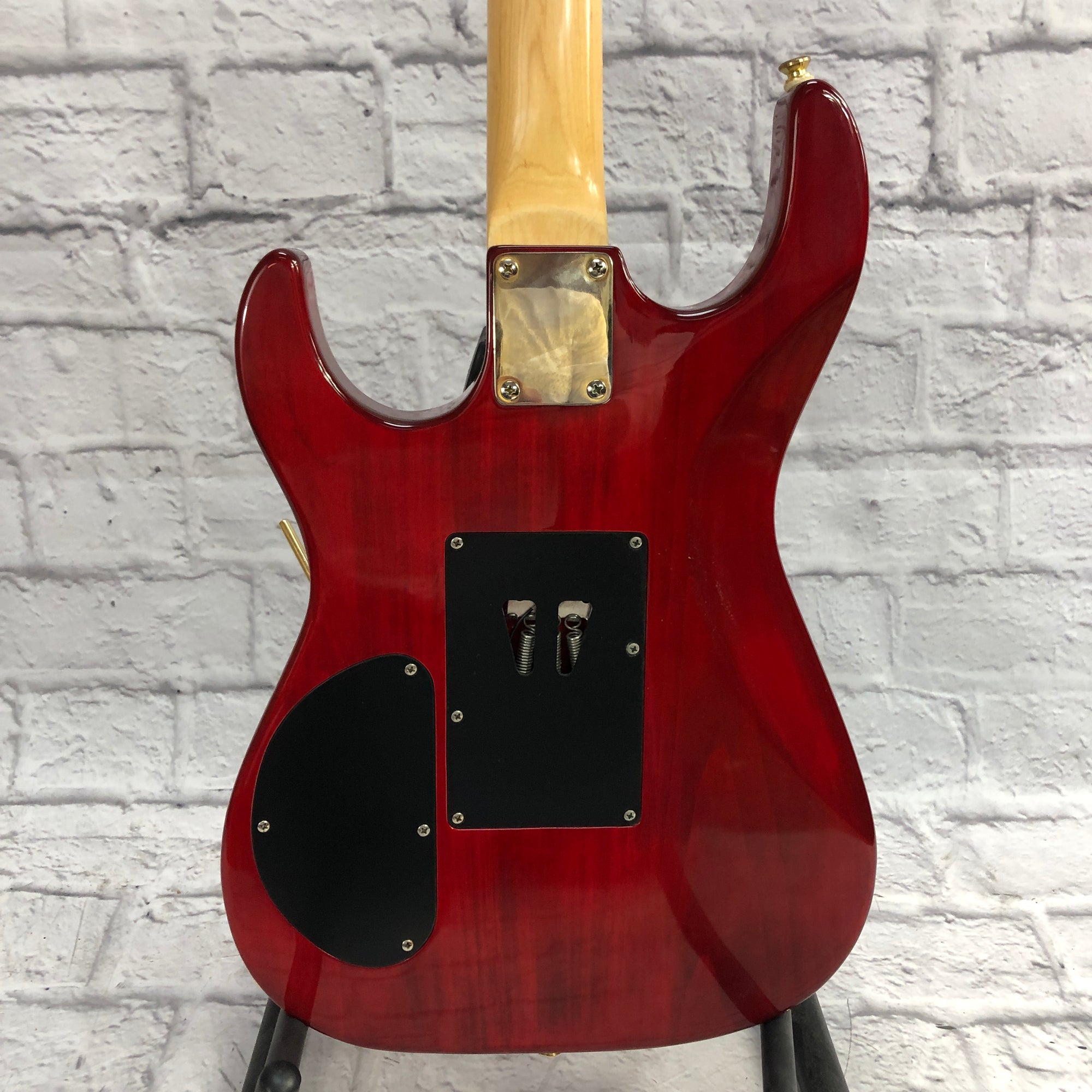 Johnson Catalyst Trans Red Quilted Maple Top Electric Guitar ...