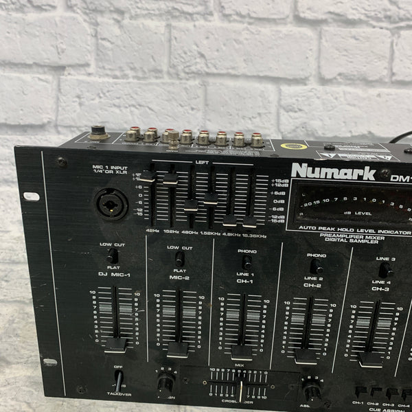Numark DM-1425 DJ Mixer with Sampler - Evolution Music