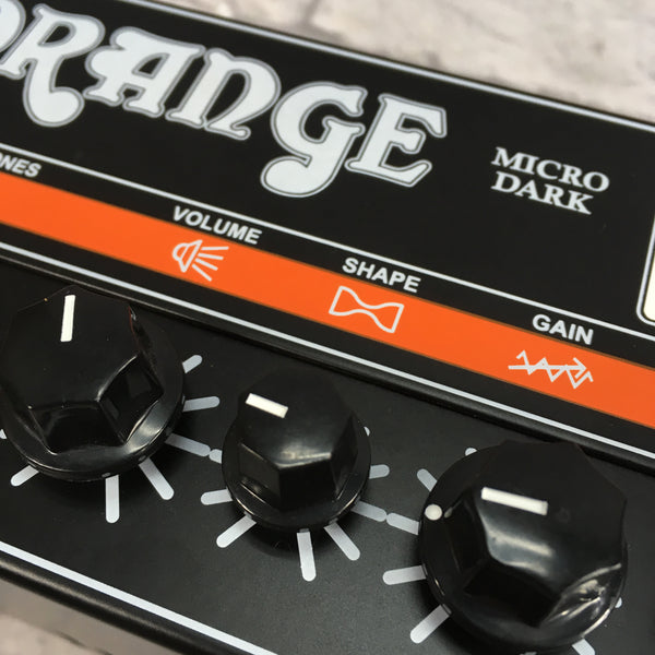 ** Orange Micro Dark Terror 20w Guitar Head - Evolution Music