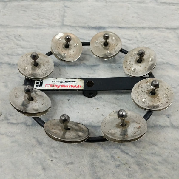 RhythmTech Hat Trick Hi Hat Tambourine (Missing Wingnut) - Evolution Music