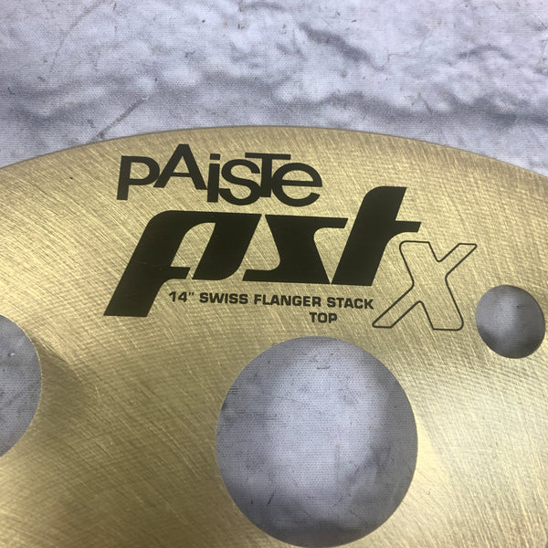 Paiste PST X 14 Swiss Flanger Cymbal Stack - Evolution Music