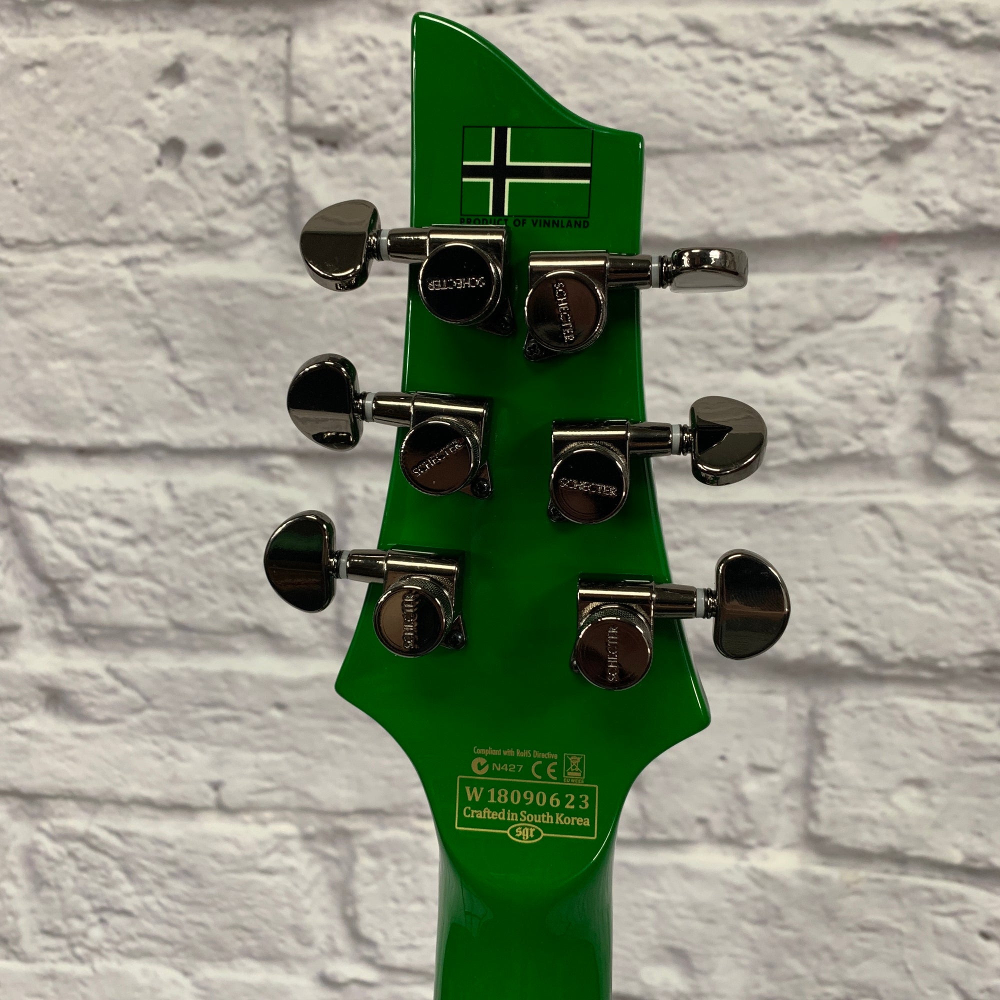 Schecter Kenny Hickey C-1 EX S Baritone Guitar Steele Green - Evolution ...