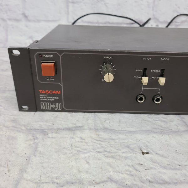 Tascam MH-40 Headphone Amplifier - Evolution Music