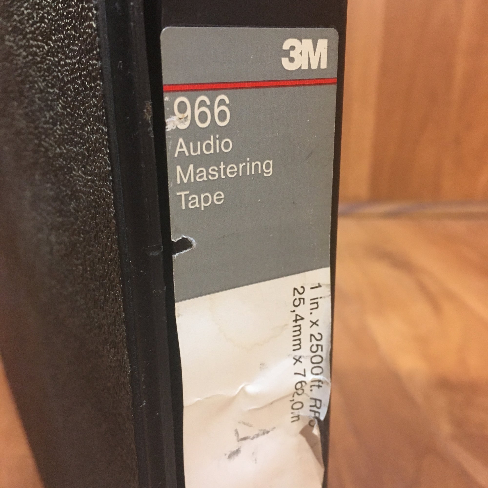 ** 3M 966 Audio Mastering Tape 1 inch x 2500 feet - Evolution Music