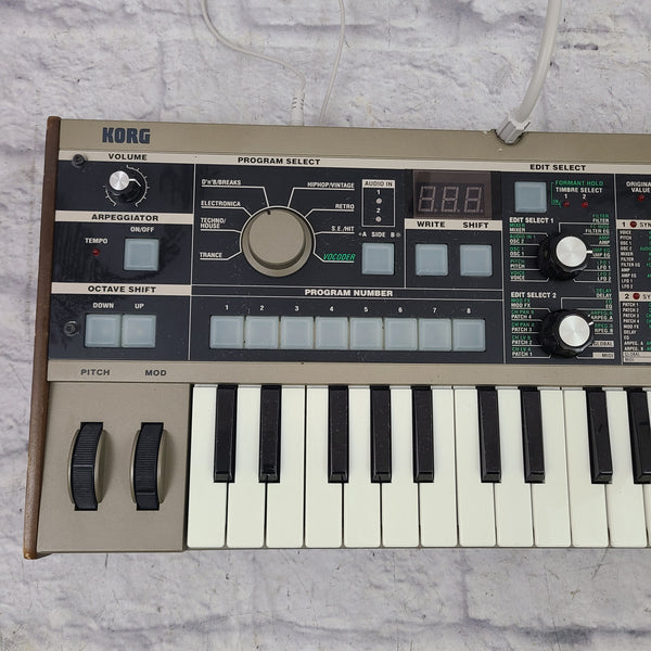 Korg microKORG 37-Key Synthesizer/Vocoder - Evolution Music