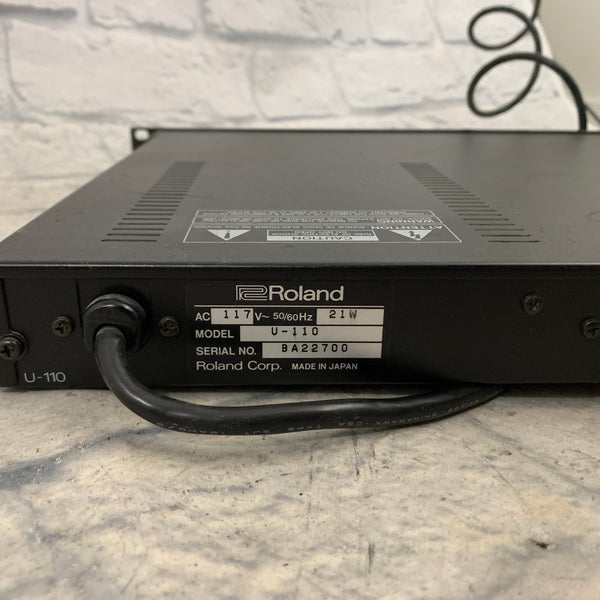 Roland U-110 PCM Rackmount Synth Sound Module - Evolution Music