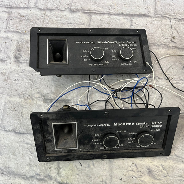 Realistic Mach One Tweeter Midrange Speaker parts AS IS - Evolution Music