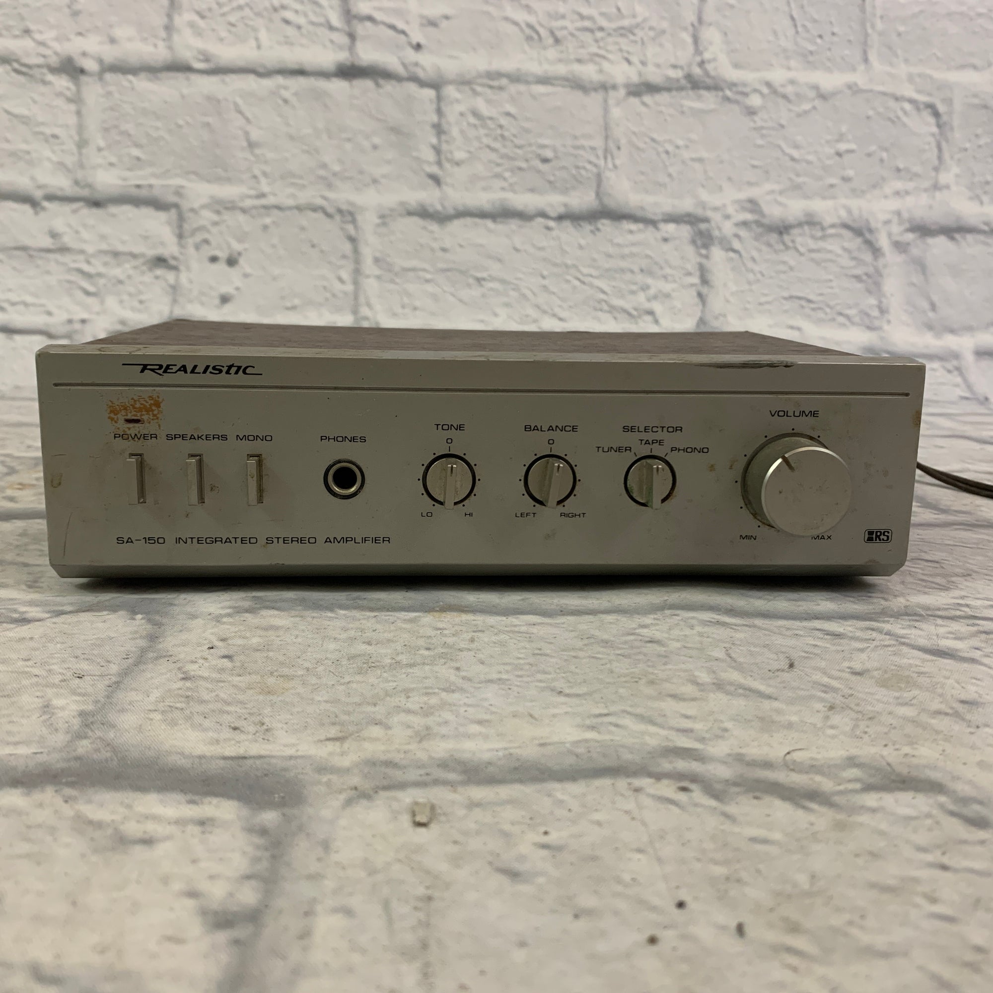 Realistic SA 150 Integrated Stereo Amplifier - Evolution Music