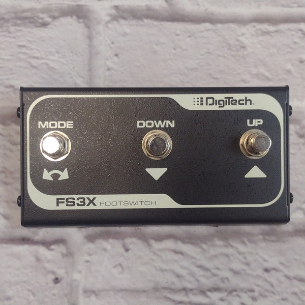 Digitech FS3X 3-Button Footswitch - Evolution Music