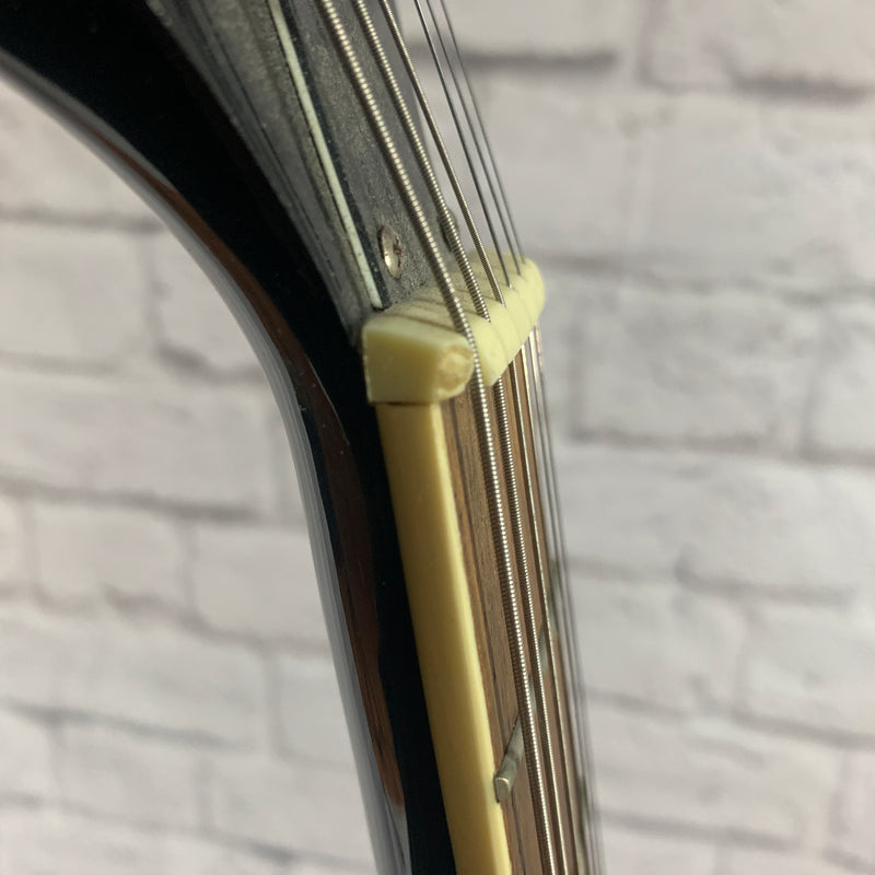 Austin LP Style Single Cut Electric Guitar Black - Evolution Music