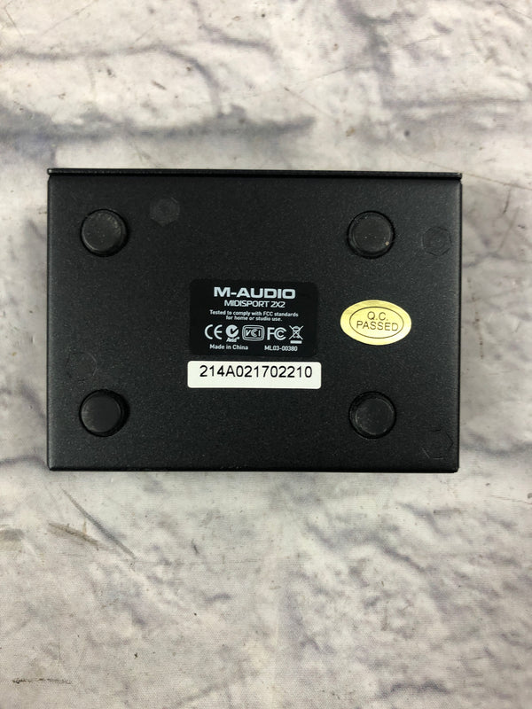 M-Audio MIDISport 2x2 USB MIDI Interface - Evolution Music