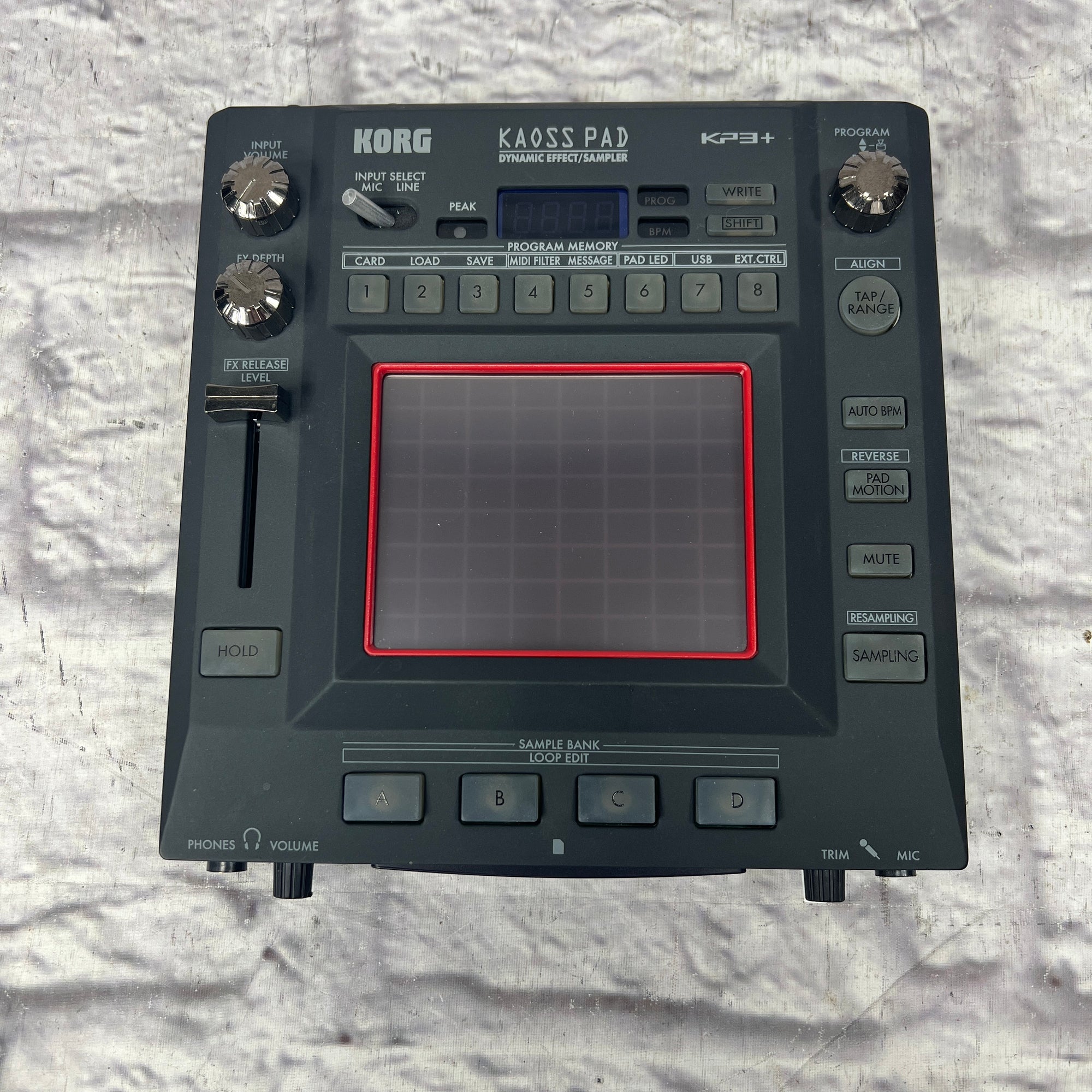 Korg KP3+ Dynamic Effect Sampler - Evolution Music