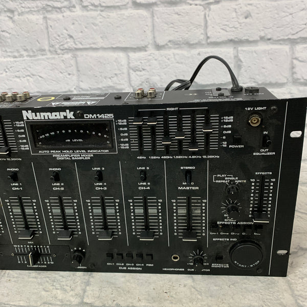 Numark DM-1425 DJ Mixer with Sampler - Evolution Music