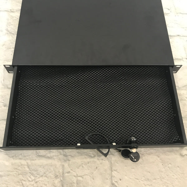 AC Infinity Rack Mount Drawer 1U with Keys - Evolution Music