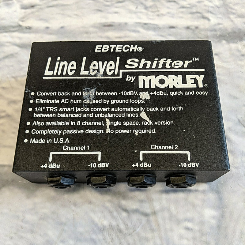 Morley Line Level Shifter - Evolution Music